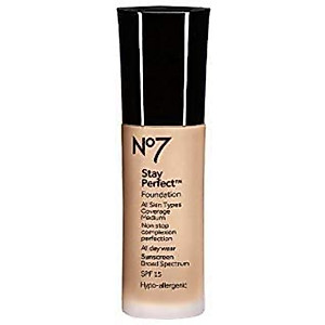 No7174; Stay Perfect Foundation SPF 15 Warm Ivory - 1oz Warm Ivory