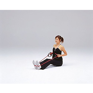 TOEI Light H-7417R Exercise Tube, Red, 0.3 inches (8.5 mm), Length 5.7 inches (145 cm), Thickness 0.3 inches (8.5 mm)