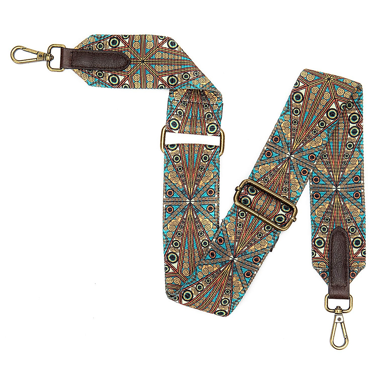 Womens Multicolor Small Crossbody Purse Genuine Leather Block Patchwork Shoulder Bag Boho