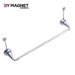 Reenbergs Magnetic Dish Cloth Rail Inside Sink Danish Design Made in Denmark (Regular Magnets for S/S Sink, Stainless Steel)