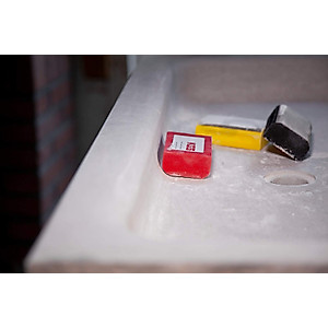 KGS PRO diamond hand polishing pads curved edges (4 pack, Combination set (grit 60, 120, 200, 400))