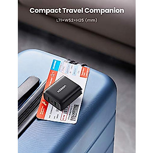 UGREEN Quick Charge 36W Dual Wall Charger QC 3.0 USB Wall Charger Fast Charging Adapter Compatible for Samsung Galaxy S20 S10 S9 S8 Note 10 9 iPhone iPad LG HTC and More