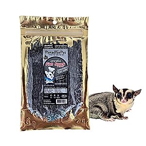 Polar Bear's Pet Shop 1 Pcs Charcoal Fish Flavor Sugar Glider Hamster Squirrel Chinchillas Small Animals Sandwich Snacks and Food (25g)