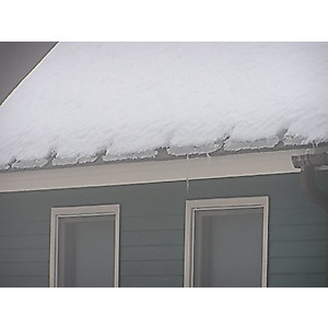 ICE MELT Cup First TIME Home Owners: Prevent ICE DAMS, USE The ICE MELT Cup, Threaded Handle