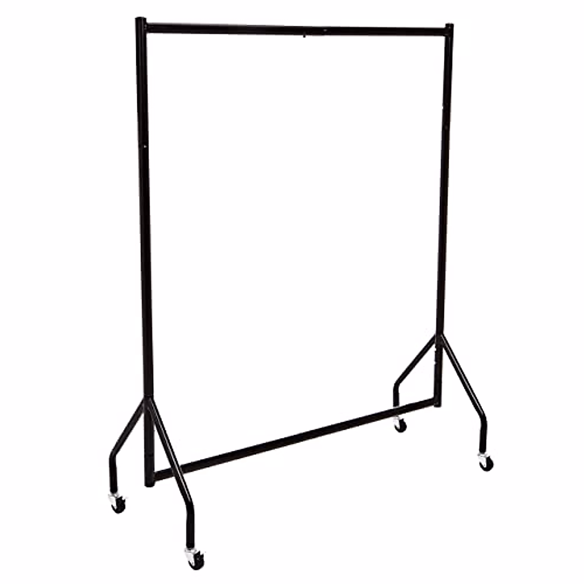 Amazon Basics Heavy Duty Rolling Garment Rack, Hanging Clothes Organizer Rail for Display and Storage, 48 x 60 Inches - Black