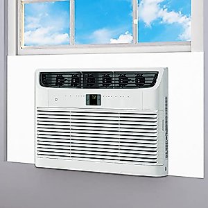 Pearwow Window Air Conditioner Side Panel, 48" Extended Width XL Size Surround Insulated Foam Side Panels for Window AC Units, Air Conditioner Insulation Panel for Summer and Winter