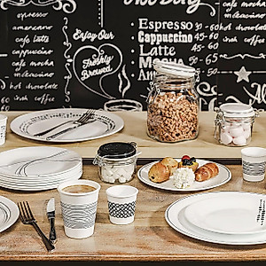 Bormioli Rocco Fido Glass Jar with Airtight Gasket Clamp Lid for Canning and Preserving, or Storing Pasta and Dry Foods, White Top, 6.75 oz., Set of 12