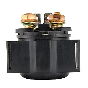 RMSTATOR Replacement for Starter Relay Solenoid Kawasaki KEF 300 Lakota | KLF 300 400 Bayou | KVF 300 360 400 Prairie / 650 750 Brute Force 1993-2023 | OEM Repl.# 27010-0766/27010-1098