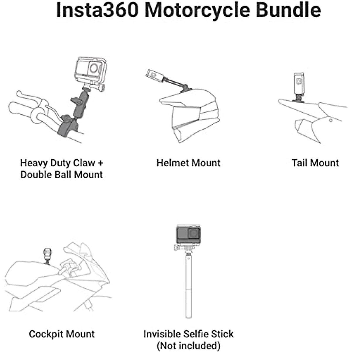 insta360 X3 - Waterproof 360 Action Camera with 1/2'' 48MP Sensors, 5.7K HDR Video, 72MP Photo, 4K Single-Lens, 2.29'' Touchscreen Black
