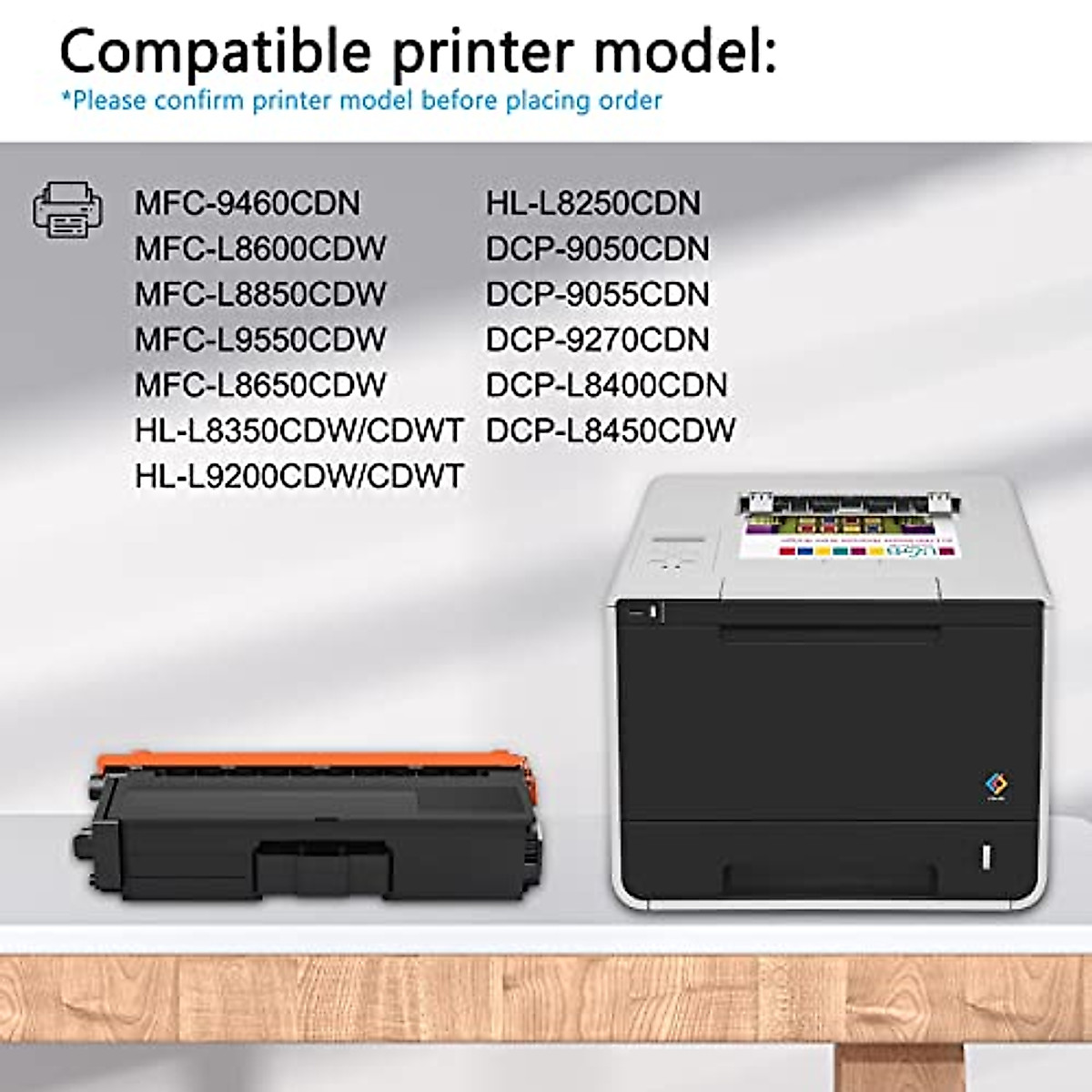 HIYOTA 12-Pack TN-336 Compatible TN336BK TN336C TN336M TN336Y High Yield Toner Cartridge Set Replacement for Brother TN336 HL-L8350CDW/CDWT MFC-L8850CDW DCP-L8400CDN Printer Toner | 3BK/3C/3M/3Y