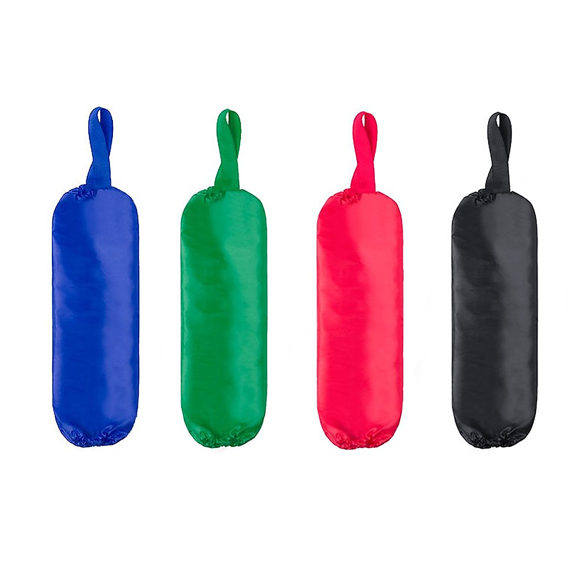 eBuyGB Carrier Bag Storage Holder, 13 x 1 x 38 cm, Red