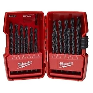 Drill Bit Set, Black Oxide, 29 Pcs.