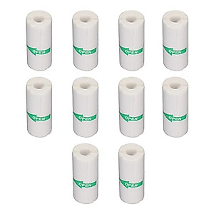 10 Rolls Mini Thermal Printer Sticker Paper,Photo Printer Thermal Paper Rolls Instant Camera Refill Paper, Mini Printer Sticker Paper 57 X 25mm,Mini Sticker Receipt Printer Paper