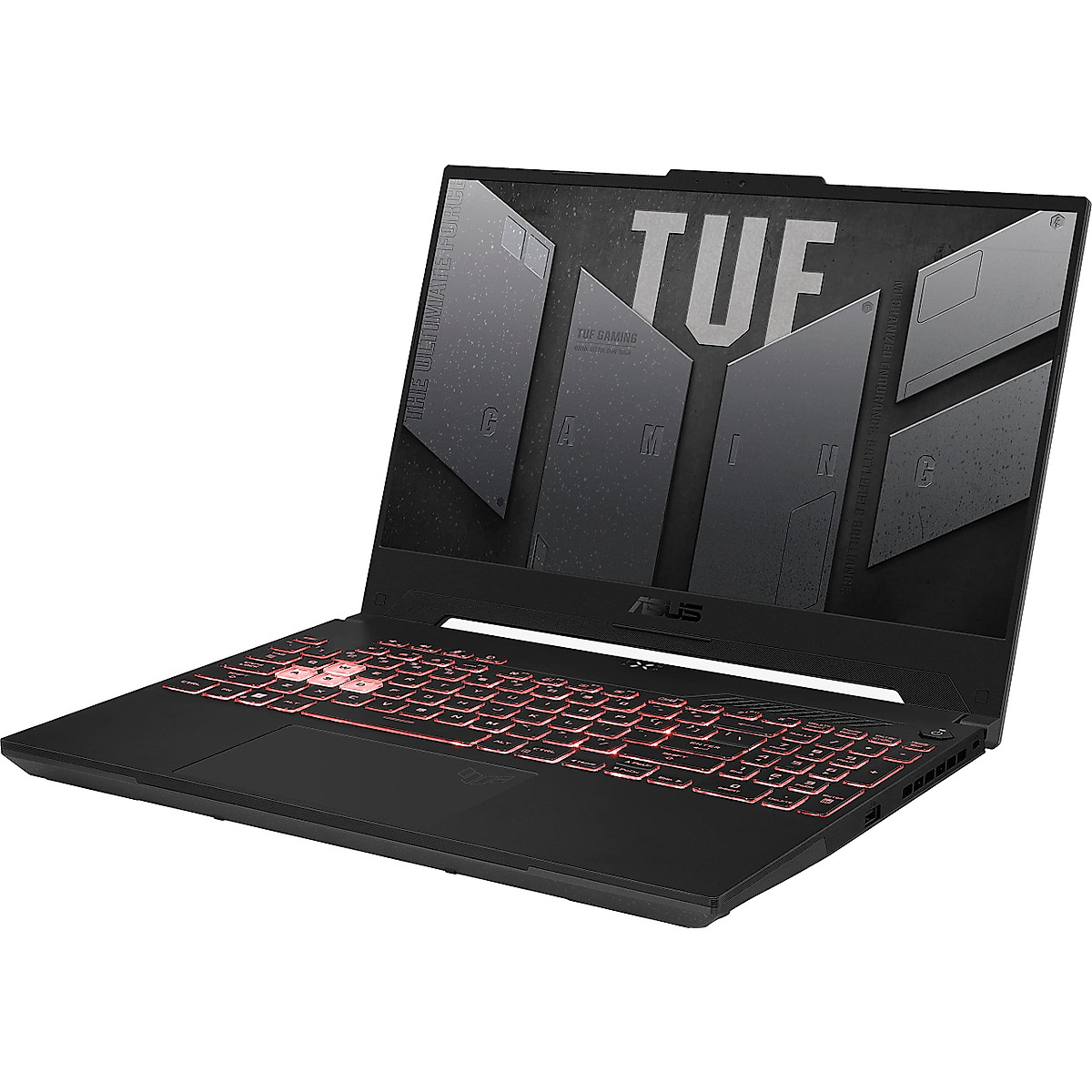 ASUS 2022 Newest TUF A15 Gaming Laptop, 15.6 inch FHD 144Hz Display, AMD Ryzen 7-6800H, GeForce RTX 3050 Ti, 64GB DDR5 RAM, 2TB SSD, RGB Backlit Keyboard, Windows 11 Home, Bundle with Laptop Stand