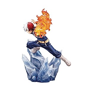 Kotobukiya My Hero Academia: Shoto Todoroki (Version 2) ARTFX J Statue, Multicolor