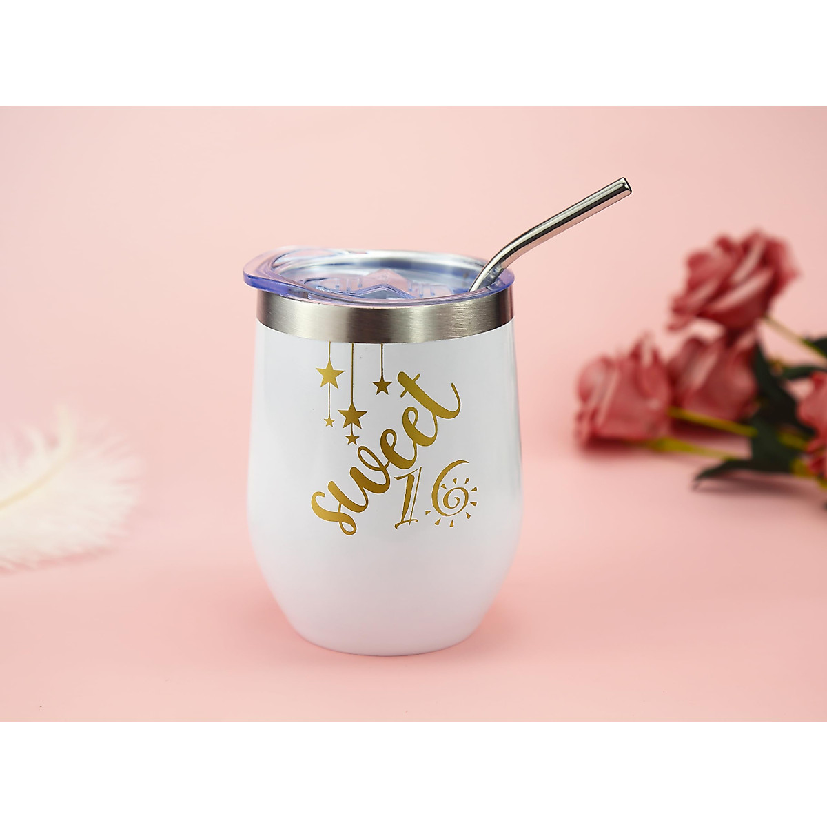 Carselage 16th Birthday Gifts for Girls, Unique Sweet 16 Birthday Gift Ideas, Happy 16 Year Old Birthday Decorations Gifts for Teenager Girls, Younger Sister, Daughters, Granddaughters