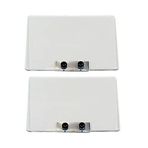 Tolxh Replacement Part NEW #286449-00 Pack of 2 Bench Grinder Eye Shield Kit for DeWalt