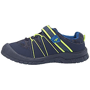 OshKosh B'Gosh Boy's Xavi Athletic Bumptoe Sneaker, Navy, 5 M US Toddler