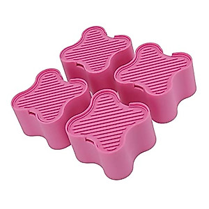 Furniture Risers, 4Set Bed Foot Pad Petal Type 2 Inch for Table