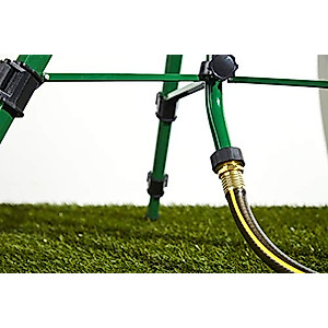 Orbit 58308Z Brass Impact Sprinkler on Tripod Base, Green