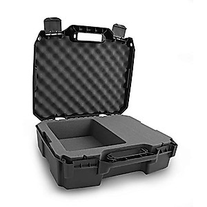 CASEMATIX Hard Shell Travel Case Compatible with Meta Quest 3S, Meta Quest 3 and 2 VR Headset - Fits 256GB, 128GB and 64GB Models with Custom Compartments for Accessories Like Controllers and Cables
