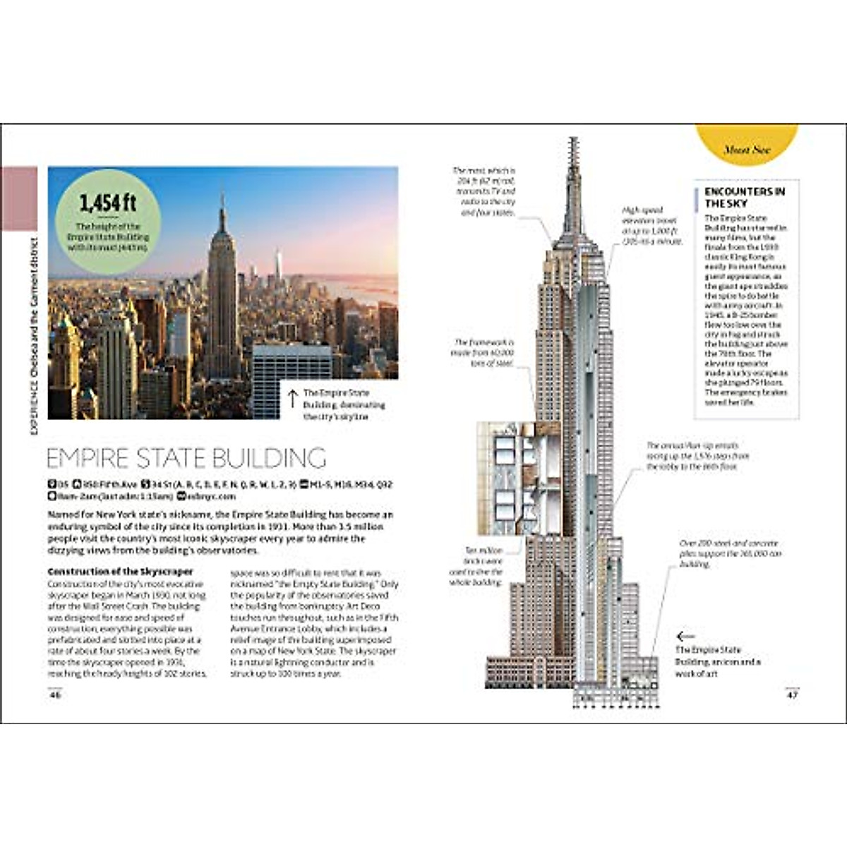 DK Eyewitness New York City Mini Map and Guide (Pocket Travel Guide)