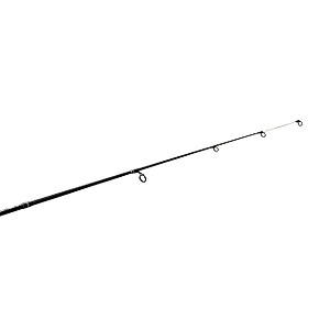 13 FISHING - Omen Ice Rod - 36" MH (Medium Heavy) - Solid Carbon Blank - Split Grip Handle - OBI-36MH-SG , Black