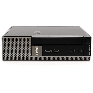 Dell OptiPlex 7010 Ultra Small Space Saving PC Desktop Computer, Intel Quad Core i5, 8GB RAM, 500GB HDD, Windows 10 Pro, New 16GB Flash Drive, Wireless Keyboard & Mouse, DVD, WiFi (Renewed)