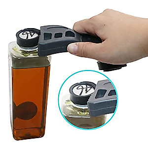 Pssopp Strap Wrench, Universal Rubber Jar Lid Opener for Mechanics for Home Kitchen