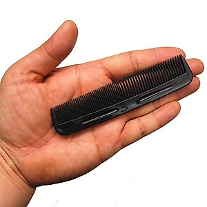 Soft 'N Style (2 Pack) - 8 inch Styling Essentials Round Handle Comb included 5" Favorict Pocket Comb