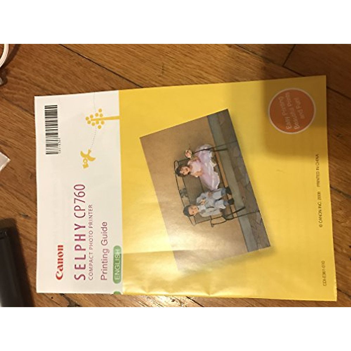 Canon Selphy CP760 Pink Compact Photo Printer (3255B001)