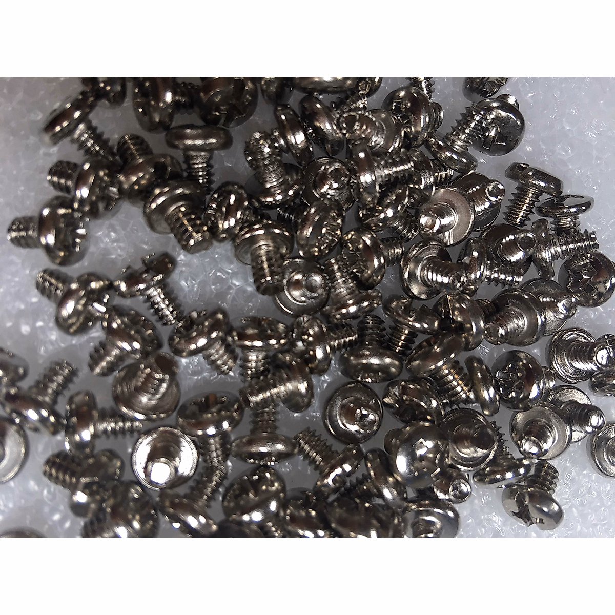 Computer 6-32 Pan Screws 1000pcs for Hard Drive, Pc Case Coarse Thread Philips Round Head Screw Accessory Parts