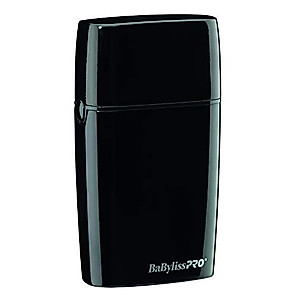 BabylissPRO Cordless Black Metal Double Foil Shaver