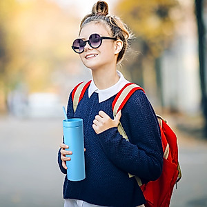 Raiten 27 Pieces Skinny Tumbler Cups with Lids and Straws 16 oz Acrylic Tumblers Bulk Colored Matte Tumblers Reusable Double Wall Plastic Mugs Cold Hot Drinks Water Bottles for Women Teacher DIY Gifts