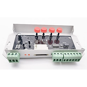 T1000S T-1000S SD Card for WS2801 WS2811 LPD6803 led Pixel Controller RGB Full Color DC5V-24V RGB Play Video SPI