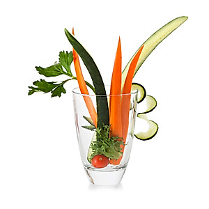 Barski - European - Glass - Hiball Tumbler- 17 oz. - Set of 6 Highball Glasses - Made in Europe