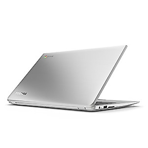 Toshiba CB35-B3330 13.3 Inch Chromebook (Intel Celeron, 2GB, 16GB SSD, Silver) (Renewed)