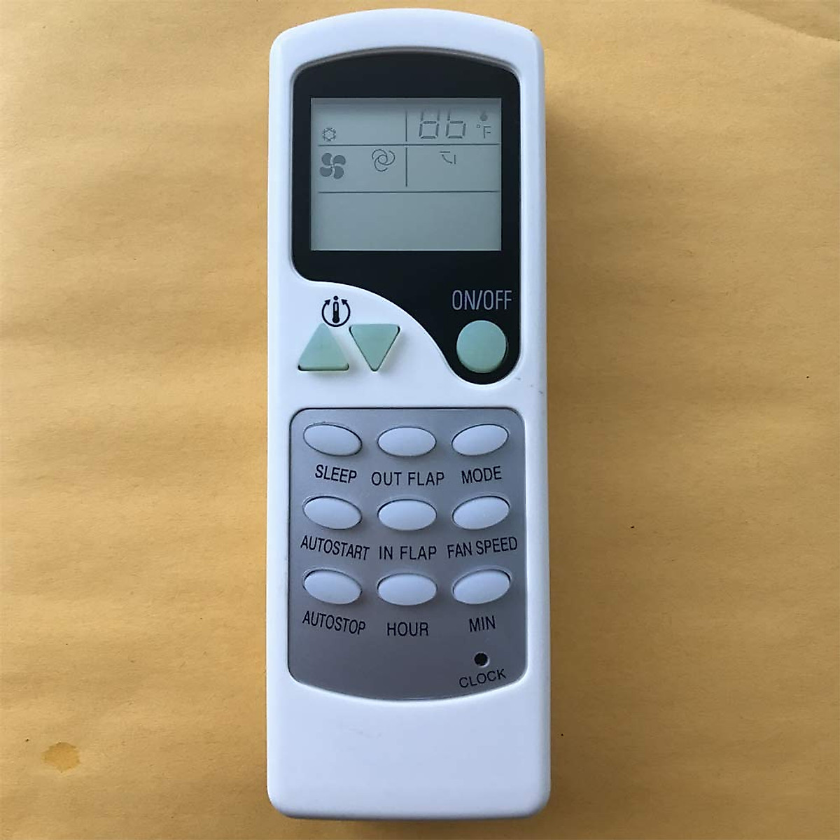 Replacement for QUIETSIDE HRRM Air Conditioner Remote Control Model Number: ZHF/LW-17-1 ZHF/LW-17 ZCF/LW-17-1 ZCF/LW-17 ZHF/LW-17-2 Works for AC Model KFR-51GW/GX1A.