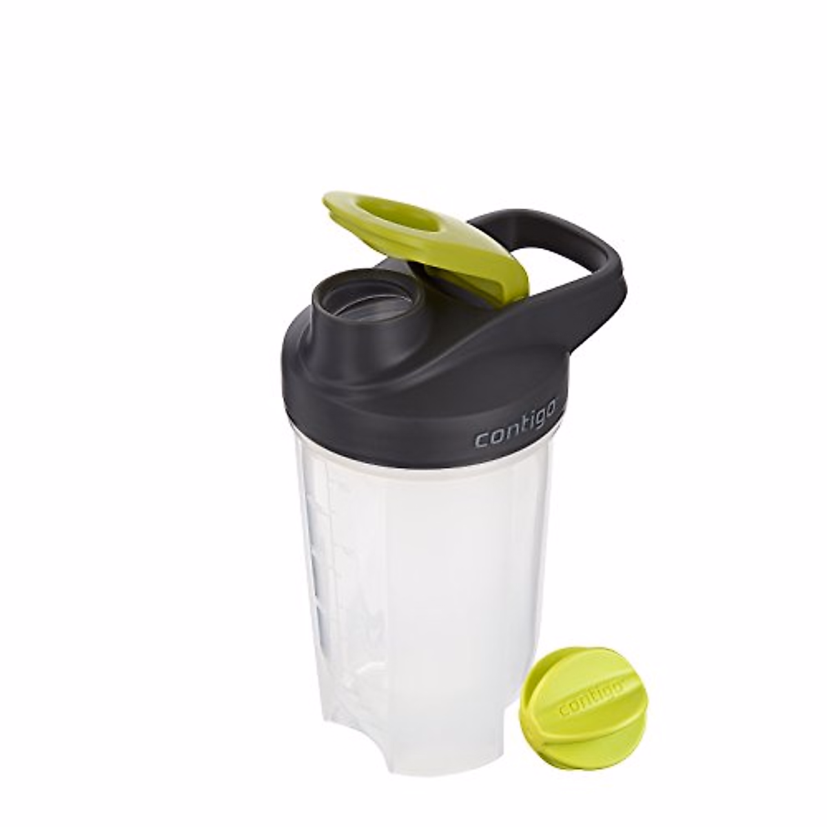 Contigo Shake & Go Fit Snap Lid Shaker Bottle, 20 oz., Electric Green