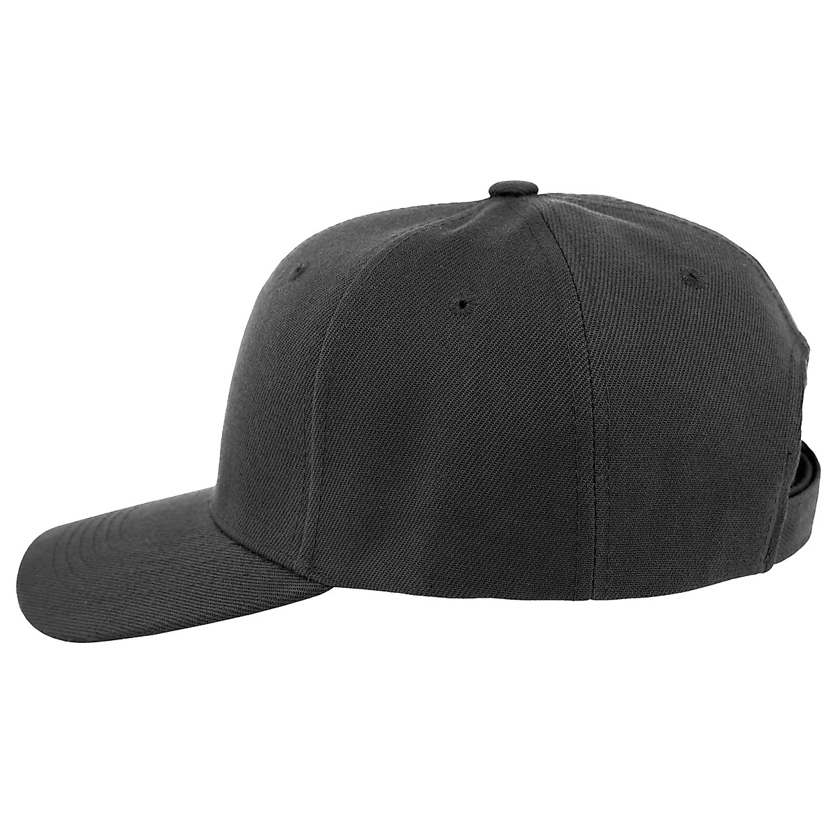 Gelante Plain Blank Baseball Caps Adjustable Back Strap Wholesale LOT 12 Pack- 001-Black