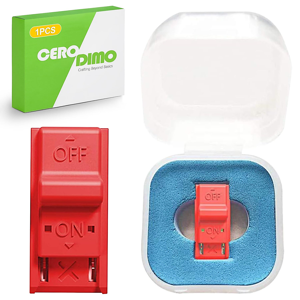 CeroDimo RCM Jig Tool - Compatible with Switch Console, RCM Loader, Payload Injector, Short-Circuit Tool for Modding & Simulation Use