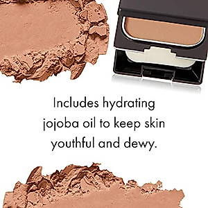 Sorme Cosmetics Believable Finish Powder Foundation in Honey Dusk | Medium to Full Coverage Foundation Powder Makeup | Matte Finish Pressed Powder | Rejuvenating Face Powder