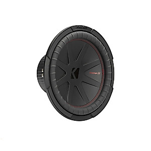Kicker 48CWR124 CompR 12" Subwoofer, DVC, 4-ohm, 500 Watts RMS
