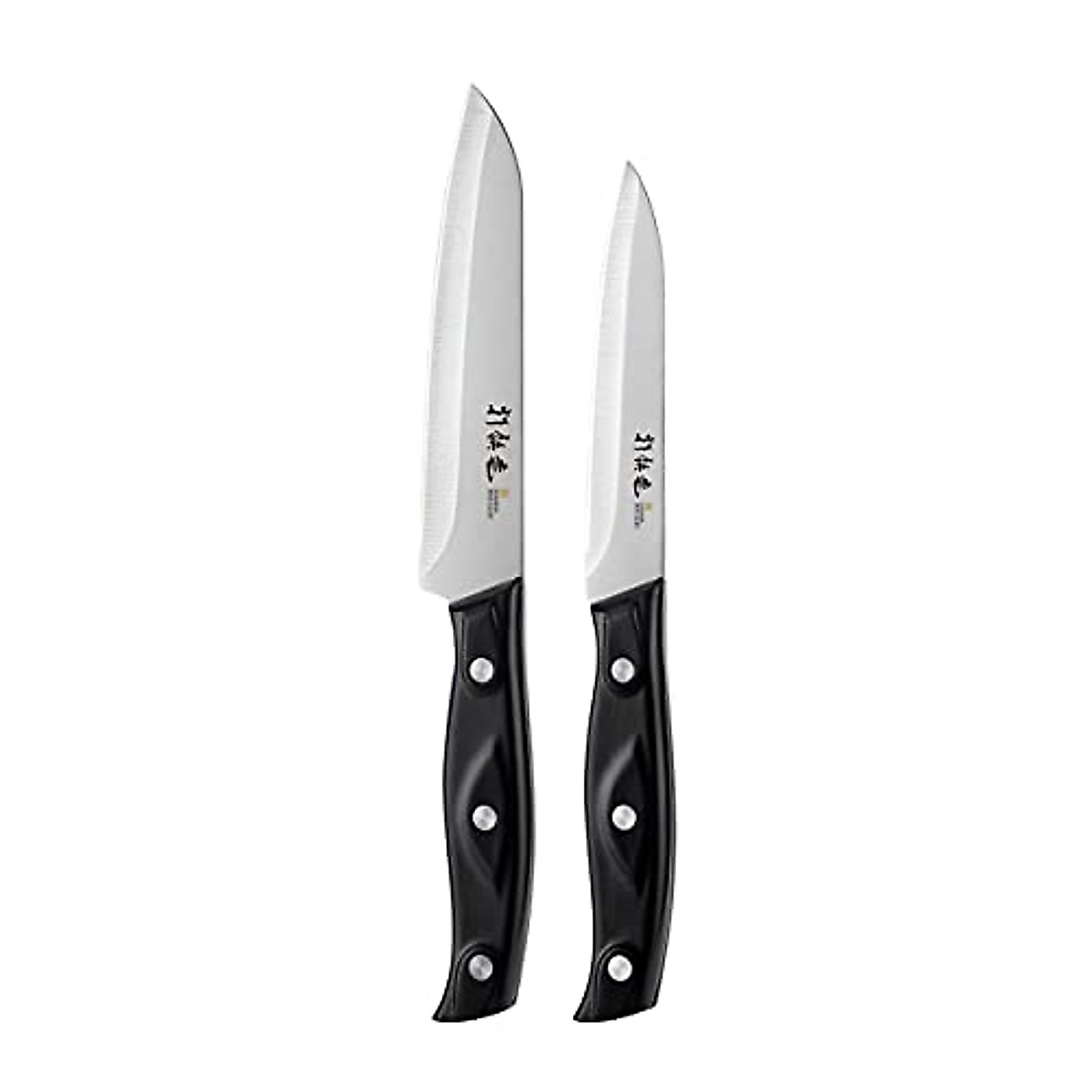 4PCS Paring Knife - 4/4.5 inch Fruit and Vegetable Paring Knives - Ultra Sharp Kitchen Knife - Peeling Knives - German Stainless Steel-ABS Handle