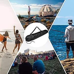 Xxerciz Folding Chair Replacement Bag Lightweight Storage Bag Carrying Bag with Carrying Handles & Extra Zippers Pocket for Foldable Camping Chair, 48 Inches