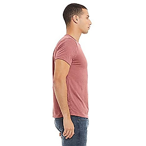 Bella + Canvas Unisex Heather CVC T-Shirt S HEATHER MAUVE