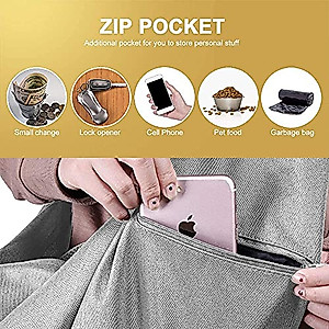 artisome Pet Dog Sling Carrier Reversible Adjustable Strap Travel Hand-Free Safe Bag Small Puppy Backpack(Black 8-15 lbs)