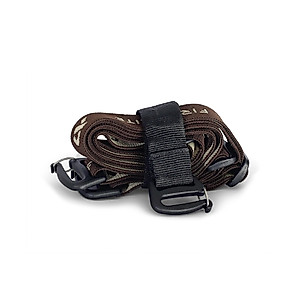 First Lite Suspenders - Adjustable Stretch Nylon Pant Suspenders - Brown/Tan - One Size