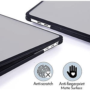 Custom Hard Shell Cover for MacBook Pro 16" 14" 13" Air 15 13.6 13 Inch Mac Photo Picture Logo Text Name Image Customizable DIY Design, Personalized Transparent Clear/Black Edge Frame Laptop Case