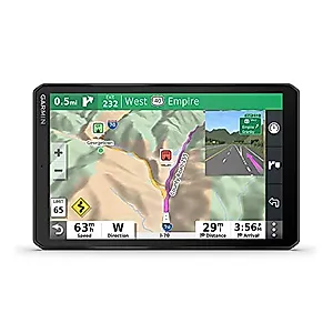 Garmin RV 890, GPS Navigator for RVs with Edge-to-Edge 8” Display, Preloaded Campgrounds, Custom Routing and More (Renewed)
